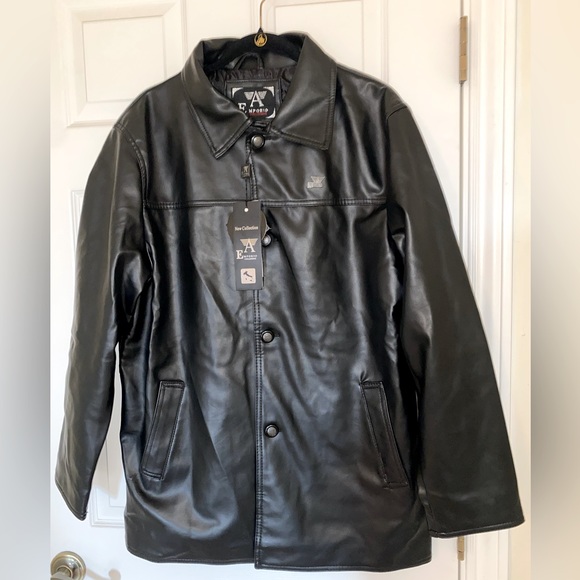 Jackets & Coats | Emporio Collezione Mens Leather Jacket | Poshmark